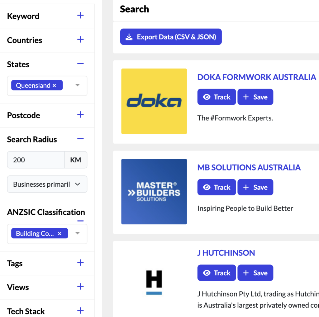 Prospect Search - KnowFirst
